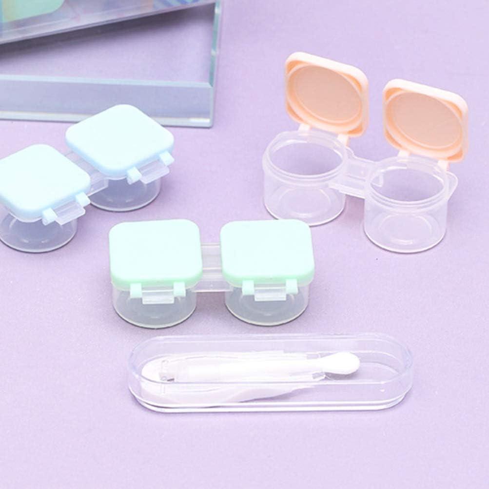 Exceart 6 Set Contact Lens Holder with Mirror & Care Box - Bulk ...