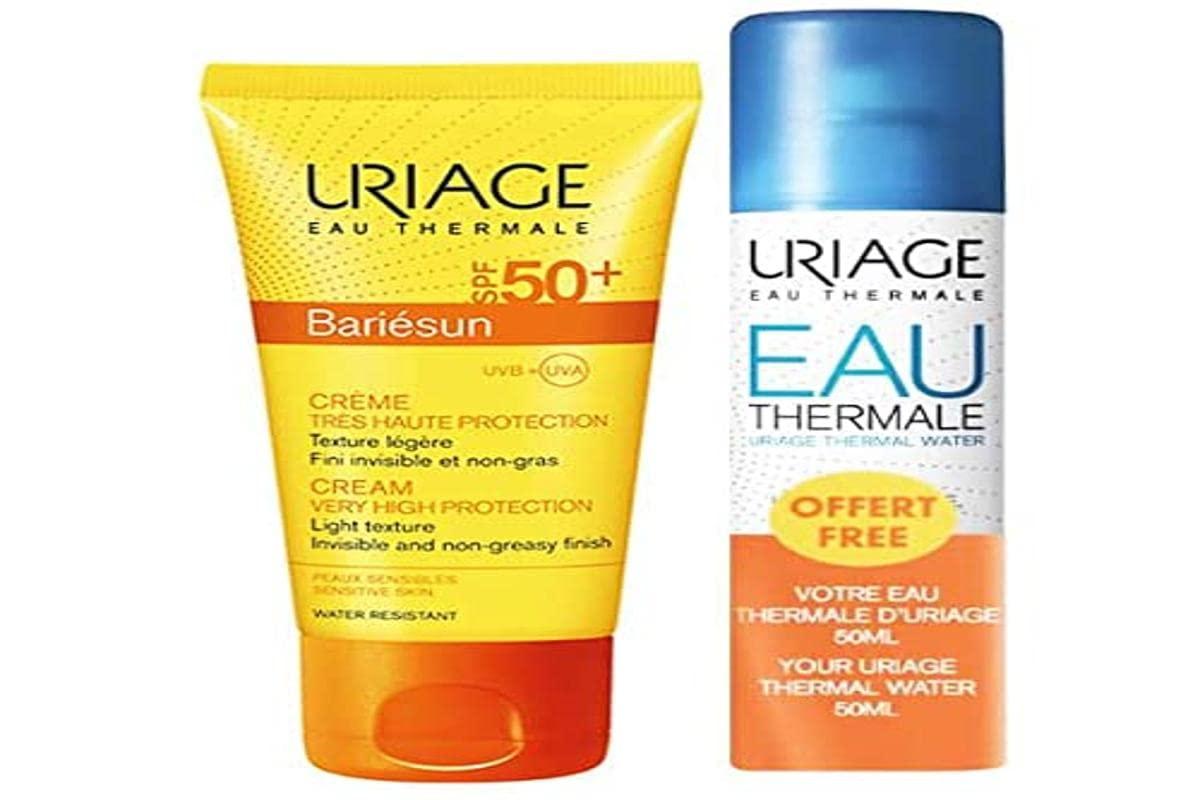 Uriage Bari sun SPF50+ Cream 50ml + Free Thermal Water 50ml | Buy Now ...