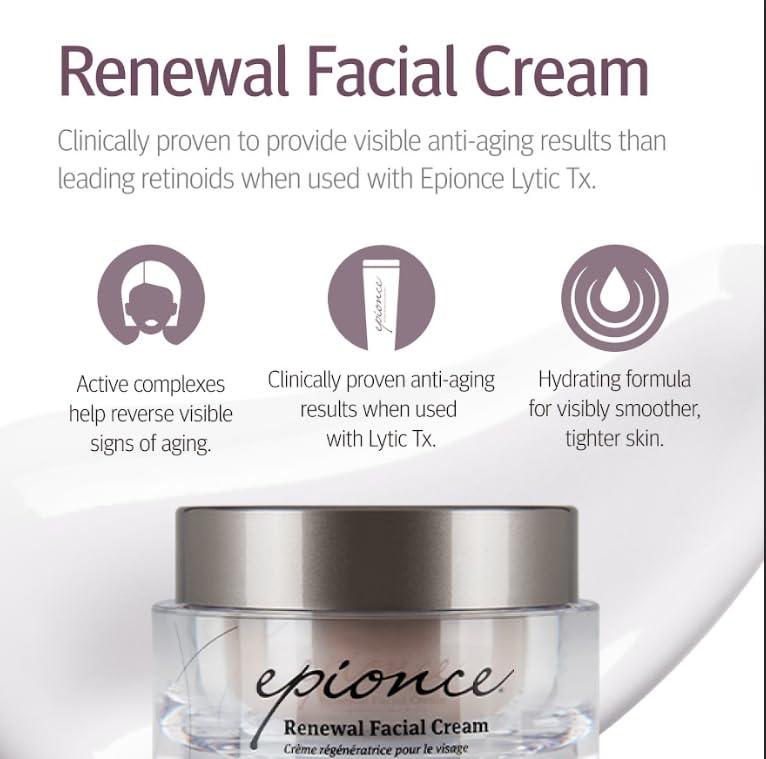 Epionce Renewal Facial Cream - Barrier Repair with Vitamin C ...