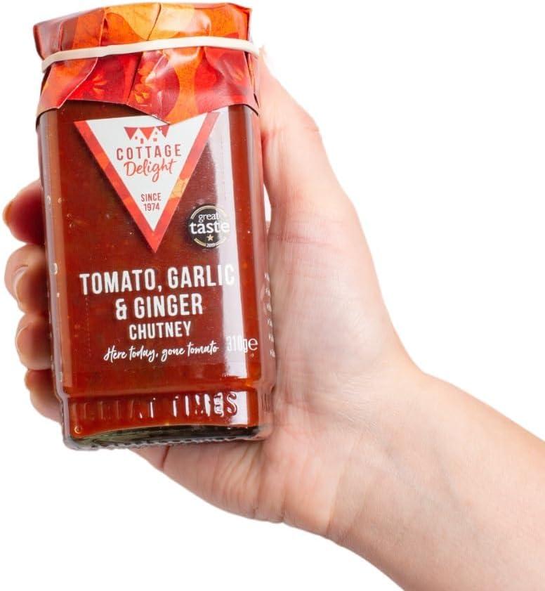 Cottage Delight Tomato Garlic & Ginger Chutney - Delicious Condiment ...