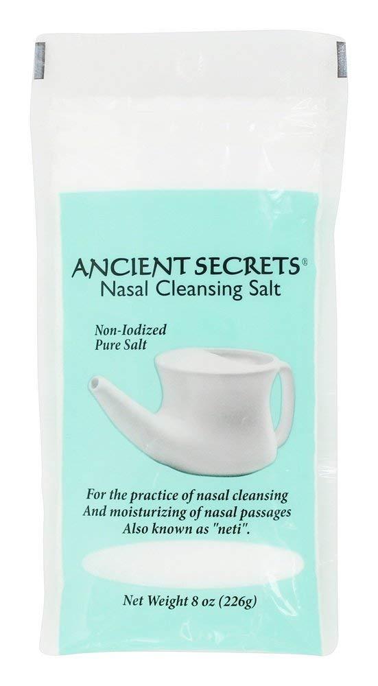 Ancient Secrets Nasal Cleansing Salt 8 oz - Natural Sinus Relief | Buy ...