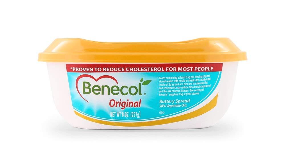 Benecol Original Spread 8 Oz - Pack of 6 for Heart-Healthy Plant ...