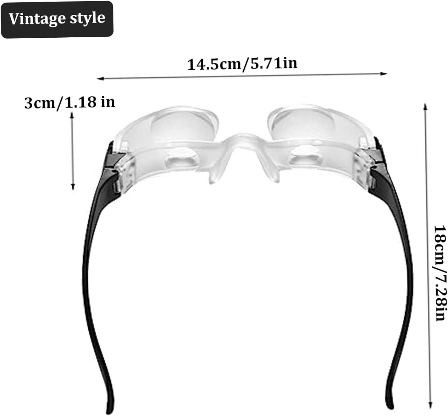 HoveeLuty Magnifying Glasses Adjustable 4X Magnifying Eyewear Anti ...