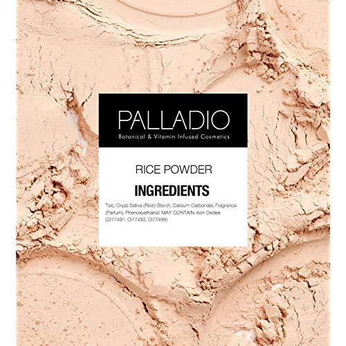 Palladio Rice Powder Translucent Loose Setting Powder - Oil Absorbing ...