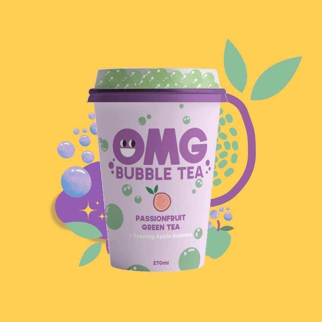 GITABI OMG BUBLE TEA 10x270ML - Normal Is Boring Fruit Bubble Tea Kit with Bubbles and Straws ...