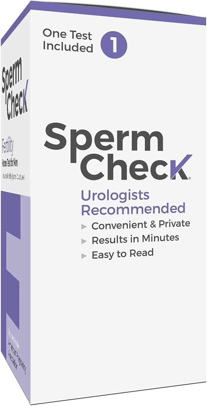 Spermcheck Fertility Home Test Kit for Men - Accurate & Private Results ...