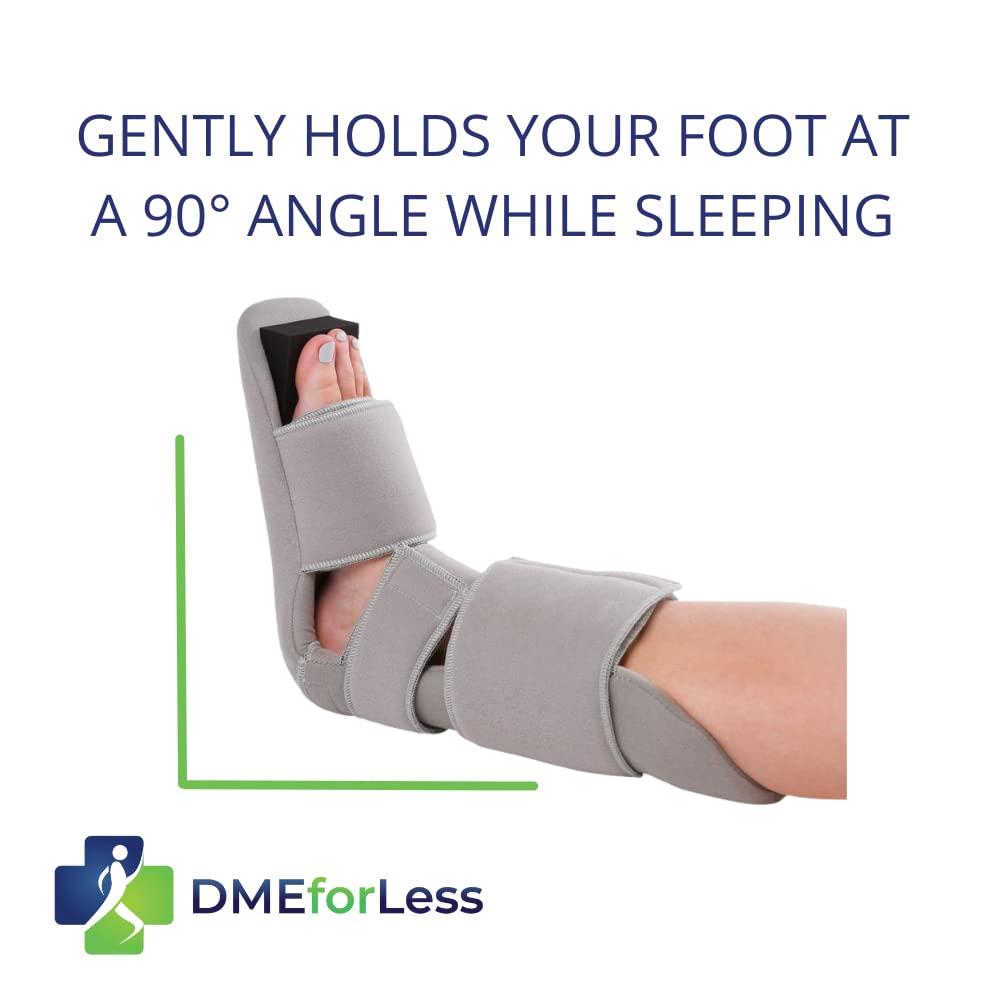 Plantar Fasciitis Night Splint | Soft Cushioned Comfort | Large Size ...