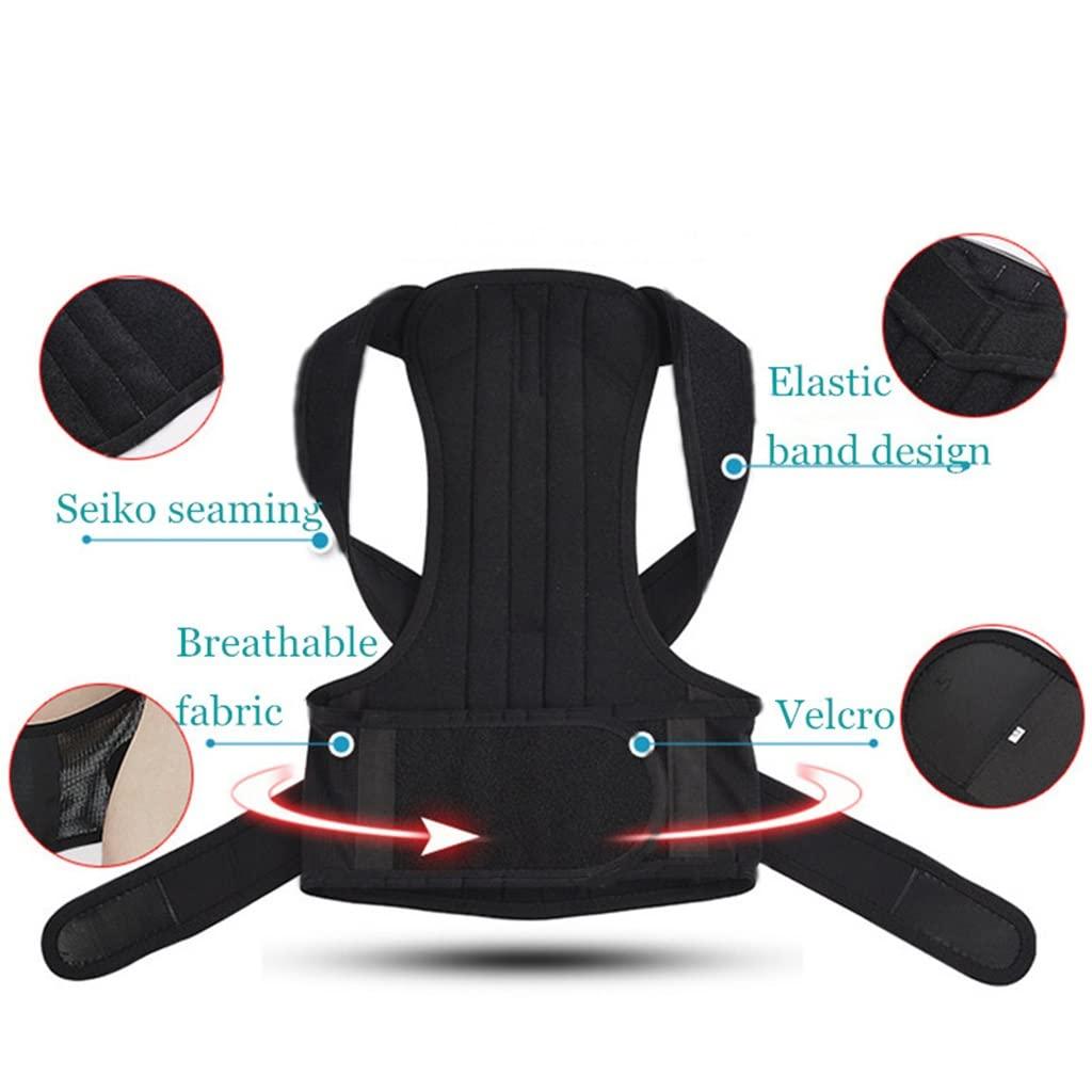 Adjustable Posture Corrector Back Support Shoulder Back Brace Posture ...