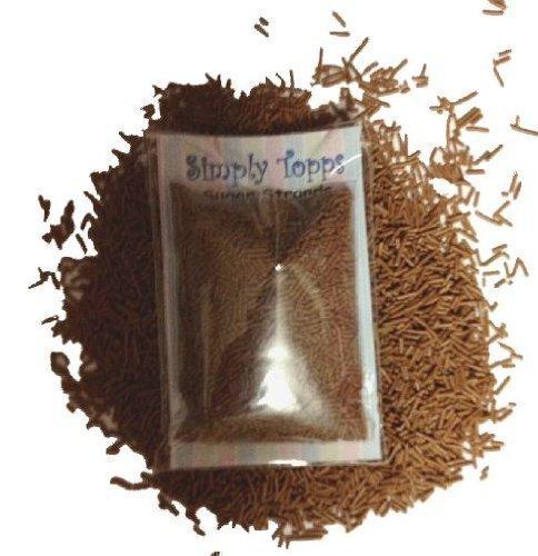 Milk Chocolate Sugar Strands Cake Sprinkles 30g for Cake or Cupcake ...