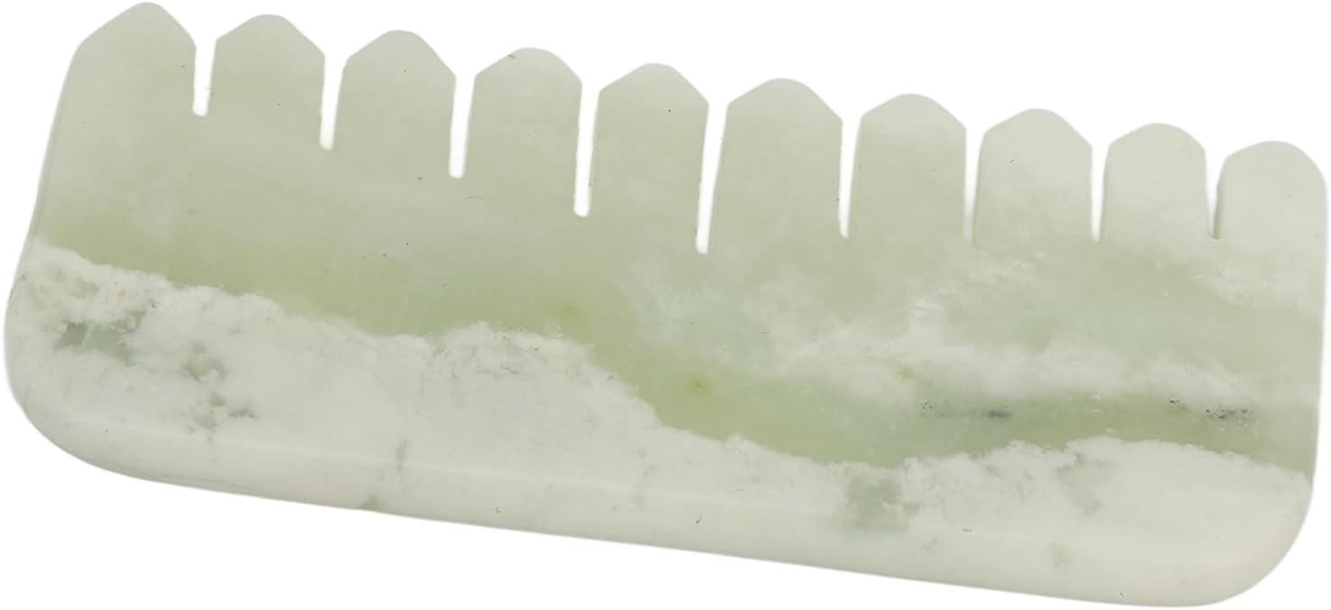 Physical CARE Jade Scratch Headwood Comb - Handheld Scalp Massager for ...