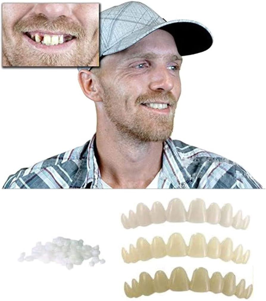 3-Part Temporary Dentures Set | Quick Fix for Missing Teeth | Ideal for ...