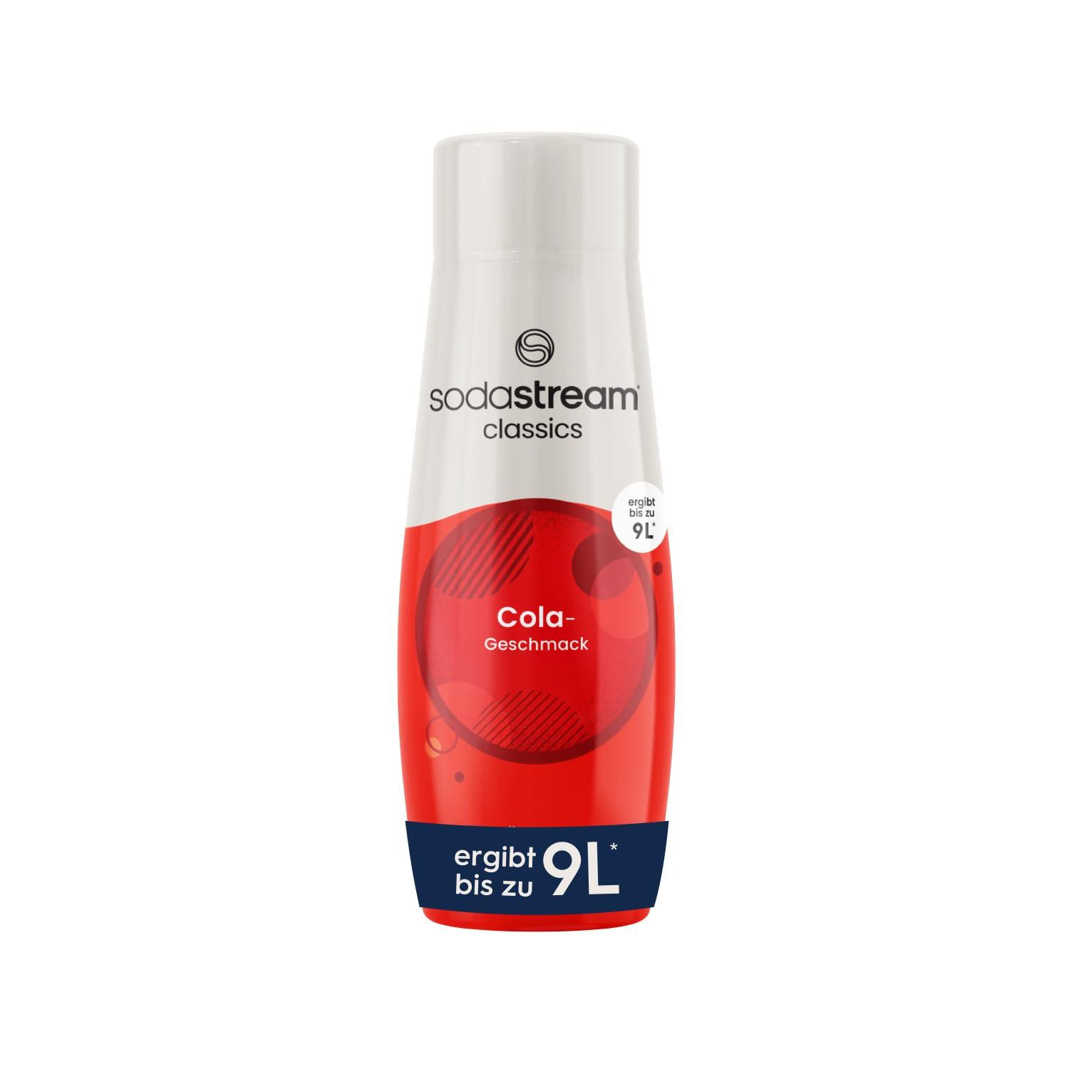 SodaStream Syrup Cola - Makes 9 Liters of Fresh Cola in Seconds | 440 ...