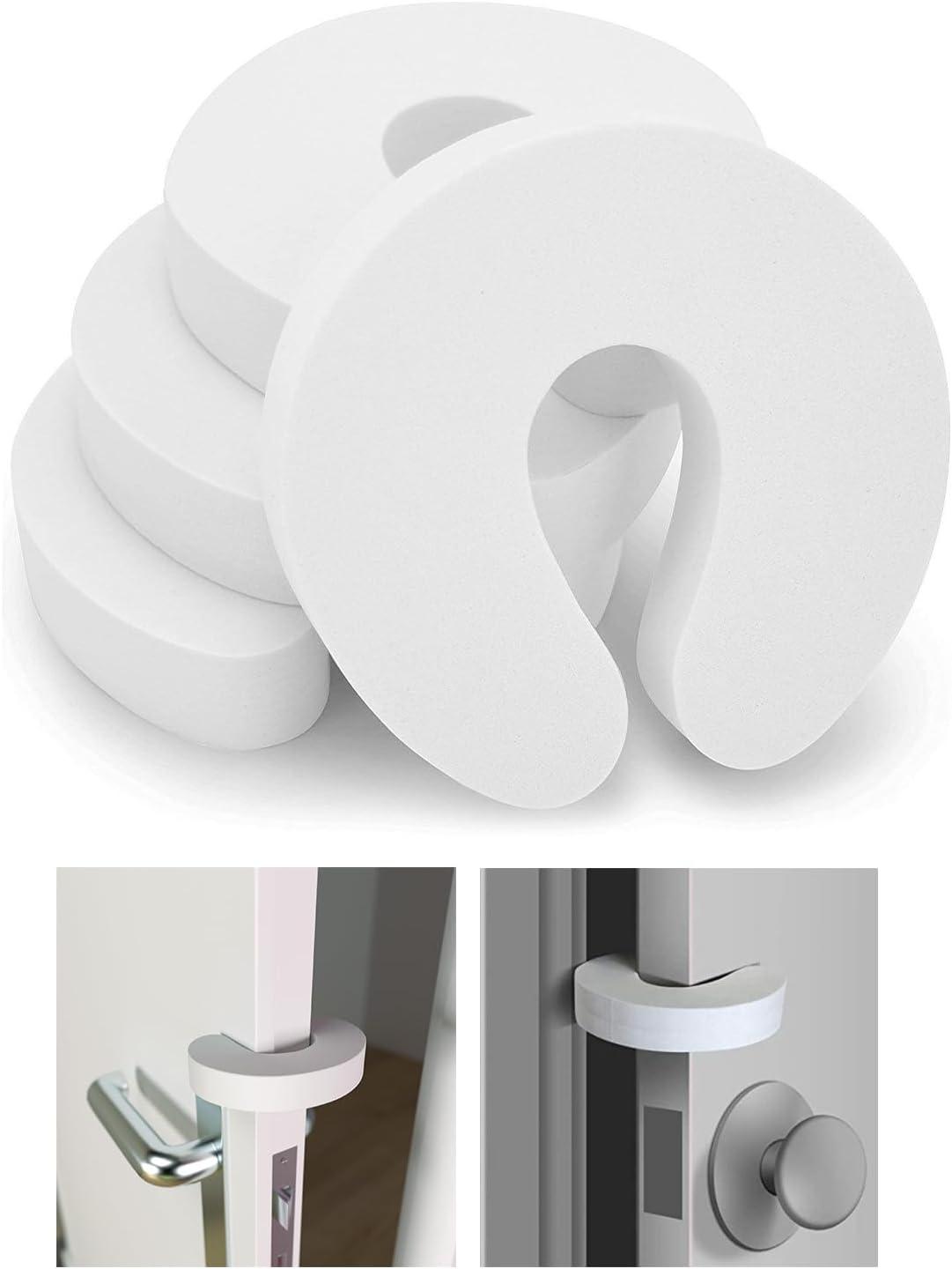 6pcs Door Finger Pinch Guards Baby Proof Door Slam Stopper Safety Door ...