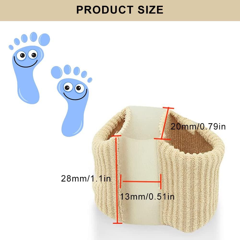 Silicone Toe Extensors & Spreaders for Hallux Valgus - 2-Piece ...
