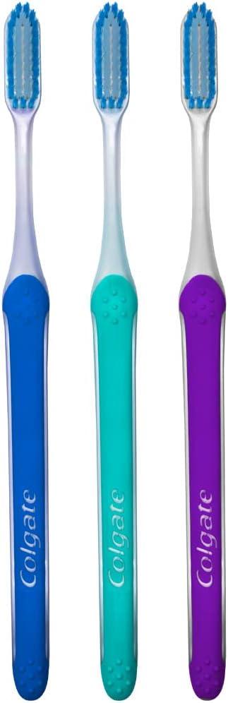 Colgate Slim Soft Ultra Compact Toothbrush Extra Soft - Pack of 3 ...