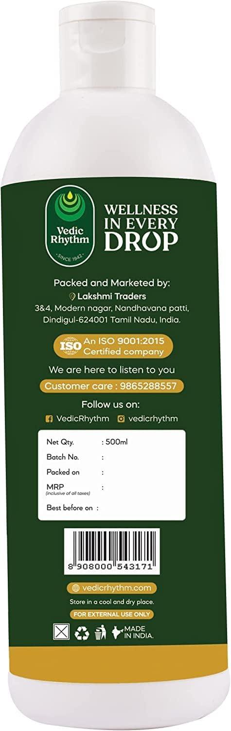 Vedic Rhythm Pancha Deepam Oil 16 Fl OZ | Chemical-Free Blend of Sesame ...