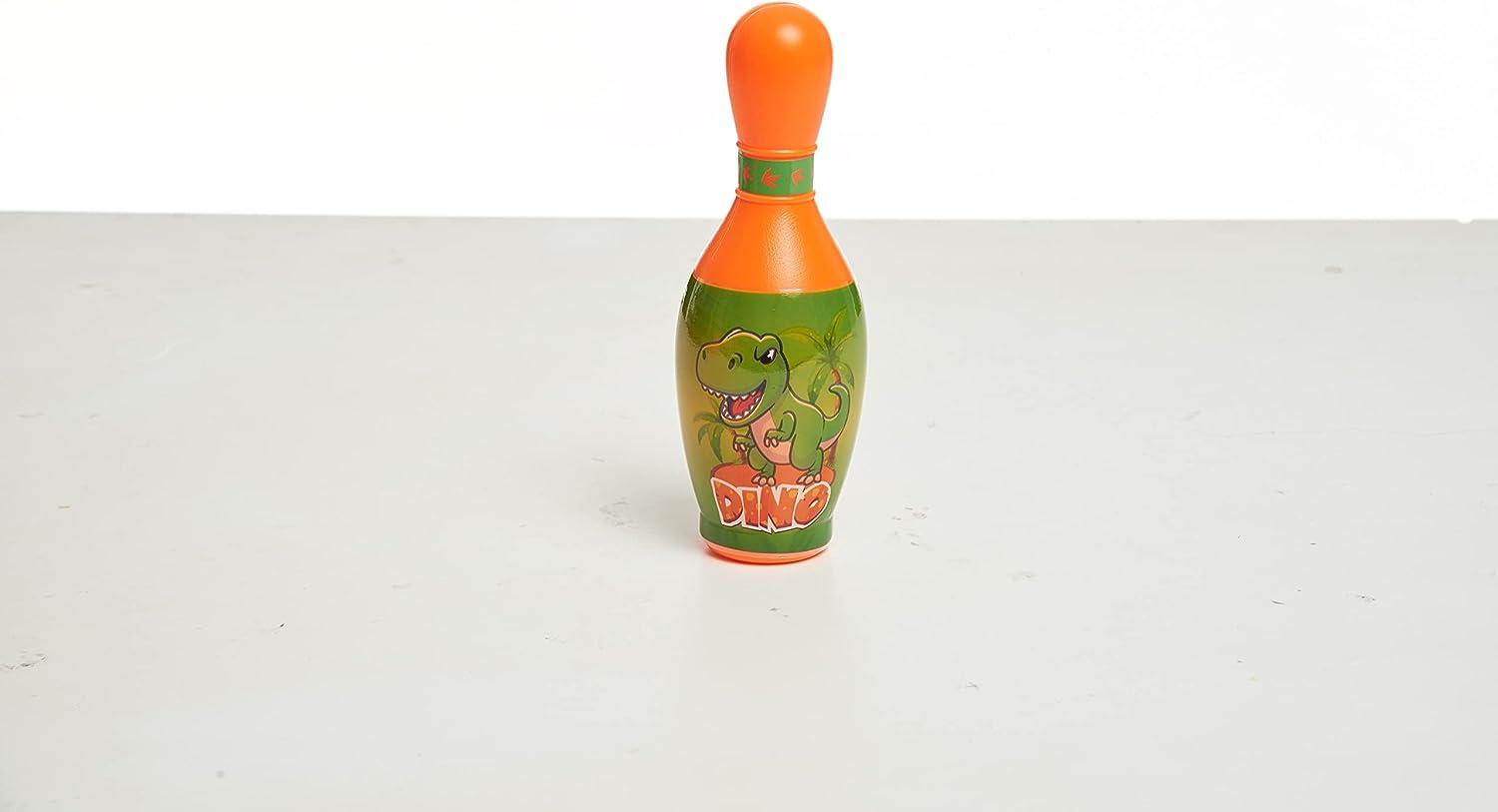 Dinosaur Glow in The Dark LED Bowling Set for Kids - Indoor Outdoor ...