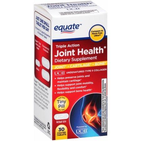 Equate Triple Action Joint Health 30 Coated Tablets - Compare to Move ...