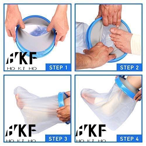 Waterproof Adult Foot & Ankle Cast Cover - Cast Protector for Shower ...