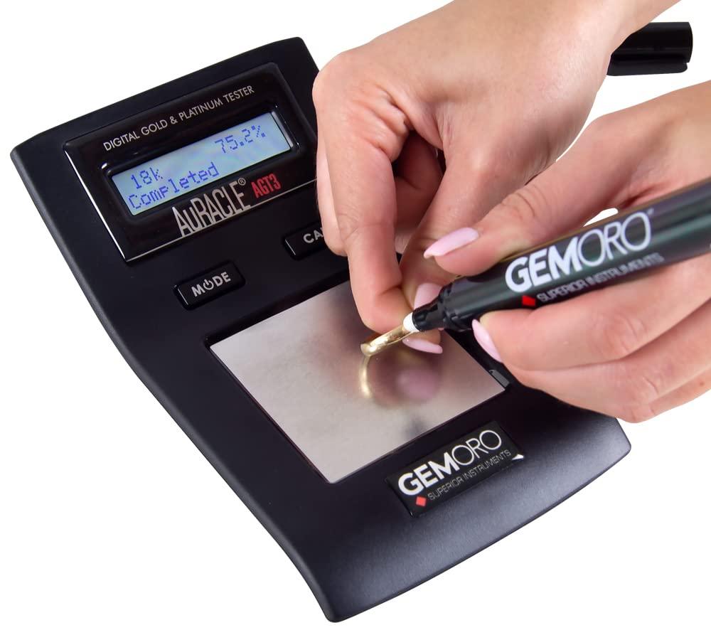 AURACLE AGT3 Digital Gold & Platinum Tester - Accurate Precious Metal ...