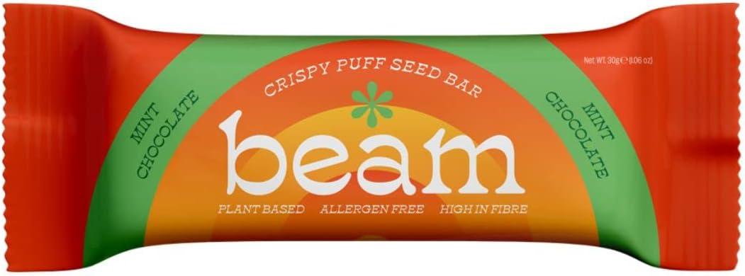 BEAM Mint Chocolate Seed Bar | Nut Free, Gluten Free, Dairy Free | High ...
