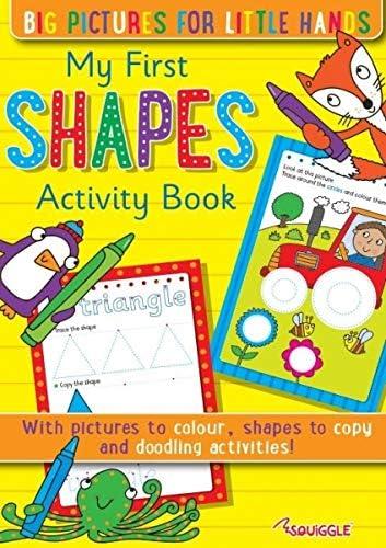 Kids Learning Books ABC 123 Numbers Shapes Activity and Learning Books ...