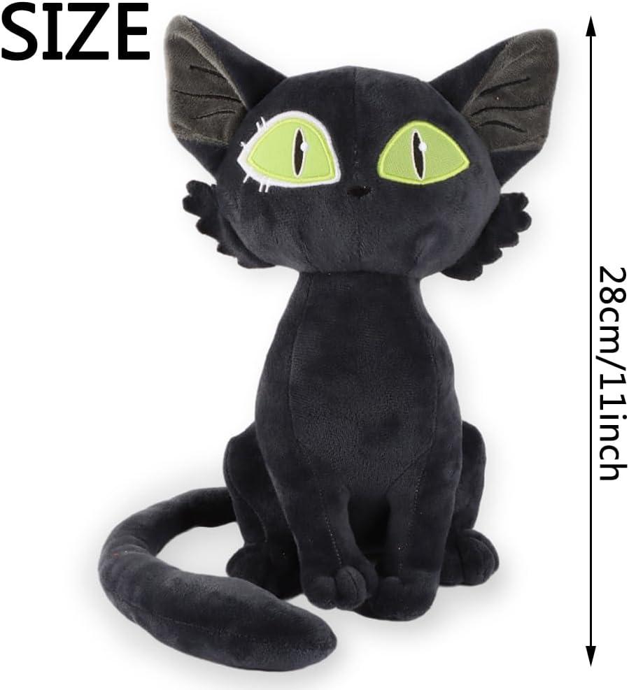 HFFJJLTU Plush Toy Black Cat Black Cat Stuffed Animals Toy Cute Stuffed ...