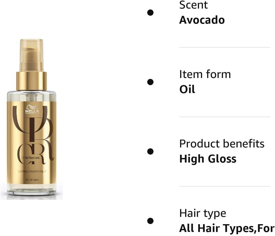 WELLA PROFESSIONALS OIL REFLECTIONS LUMINOUS SMOOTHENING OIL 100ML ...
