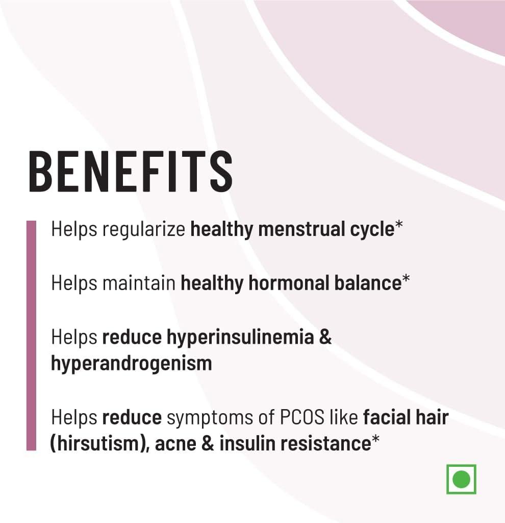 Unived PCOS Management - 2000mg Myo-Inositol & 50mg D-Chiro-Inositol ...