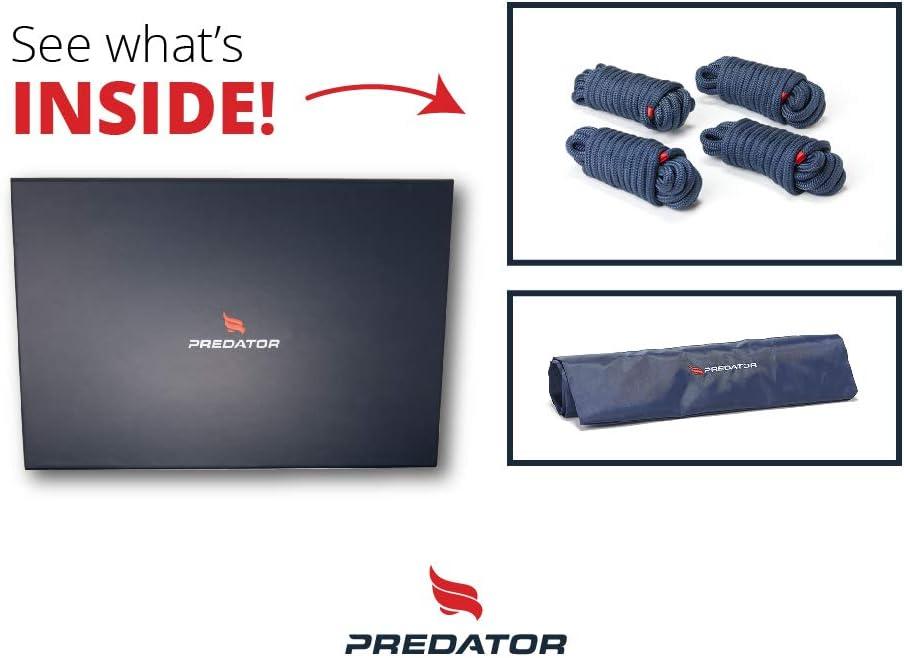PREDATOR Hi-Performance Dock Lines Bag Set - Navy Blue | Premium Ropes ...