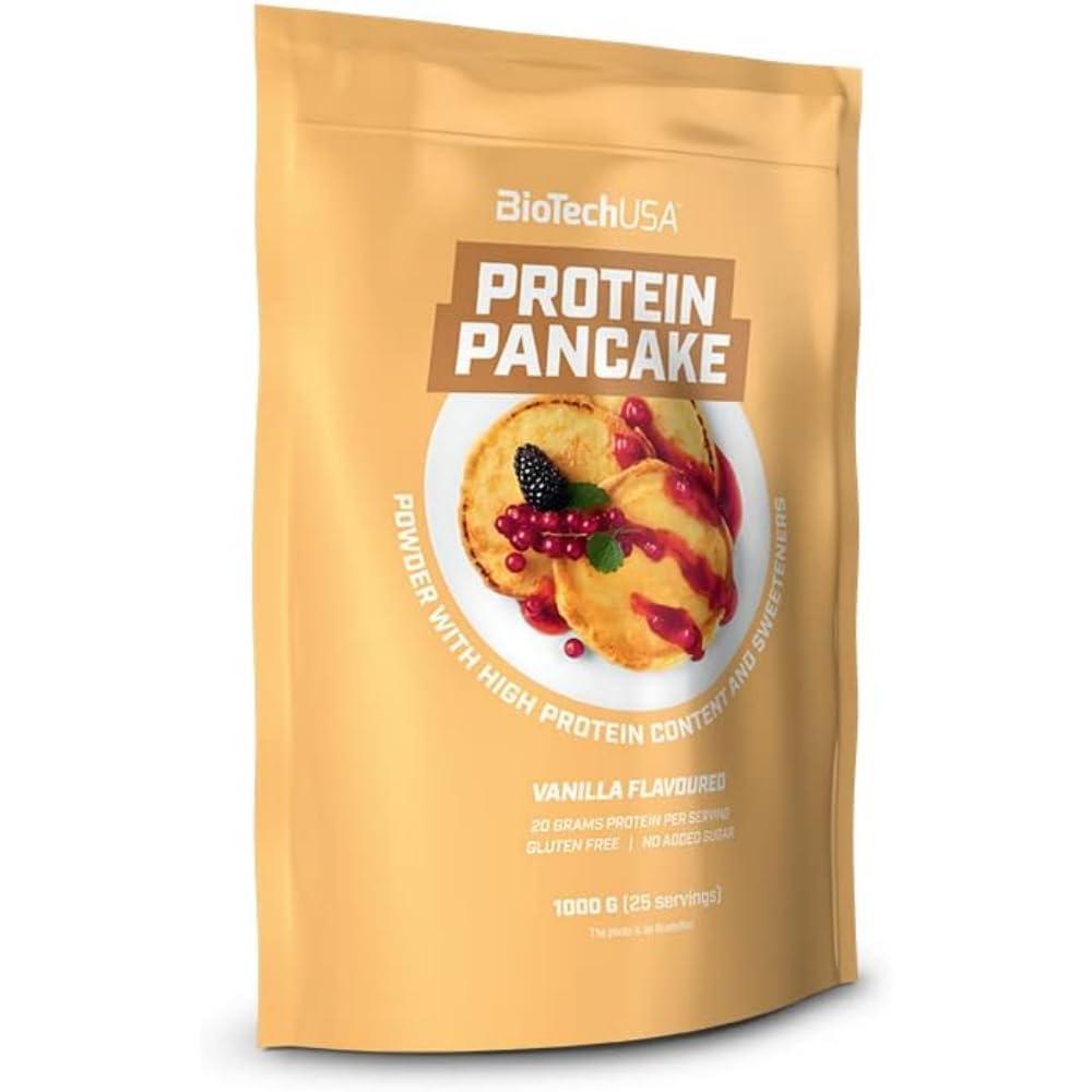 Buy BioTechUSA Protein Pancake Powder - High Protein Vanilla Pancakes ...