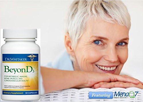 Dr. Whitaker BeyonD3 - Vitamin D3 5000 IU Supplement with Boron ...