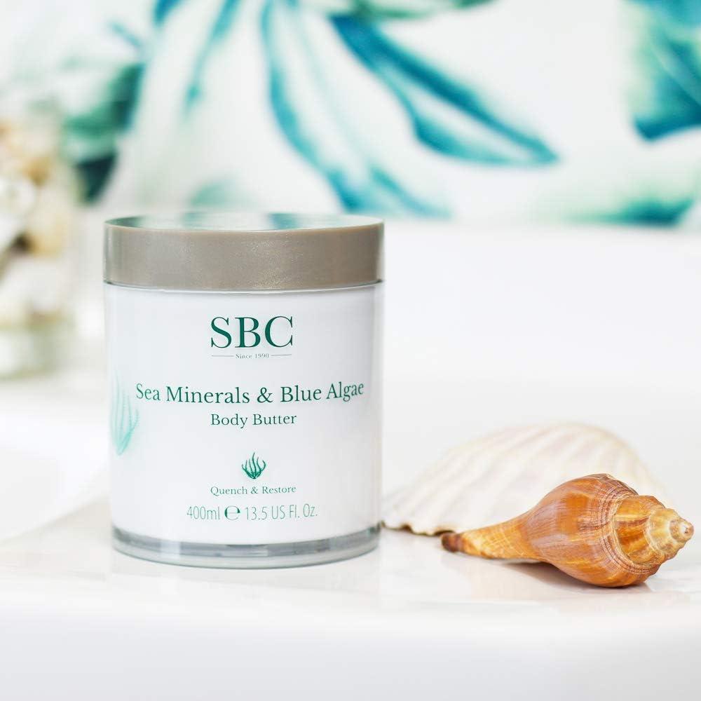 SBC Skincare Sea Minerals & Blue Algae Body Butter - 400ml | Hydrating ...