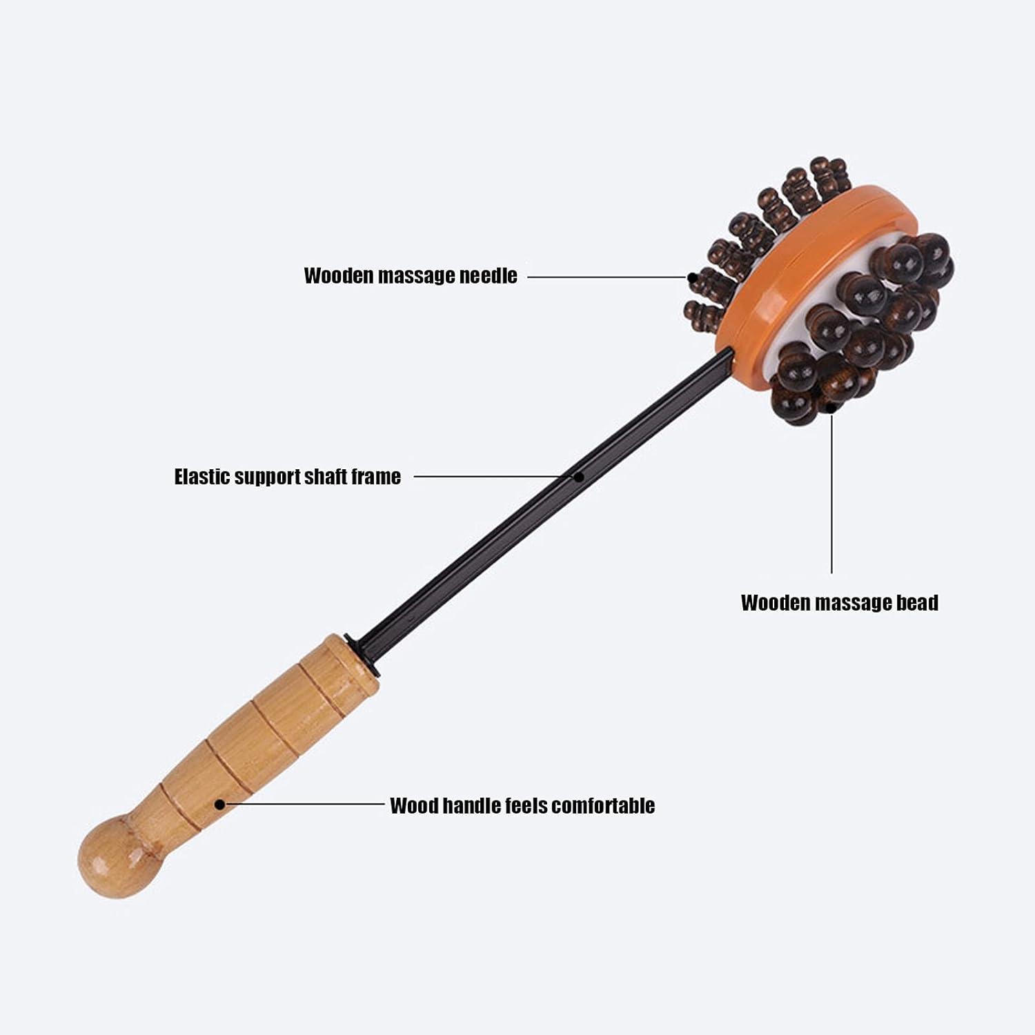 ZLXHDL Professional Wood Massage Tab - Double-Sided Flexible Relieves ...