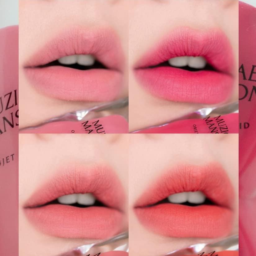 MUZIGAE MANSION Liquid Vegan Lip Tint in STRANGER - Vivid Glow Makeup