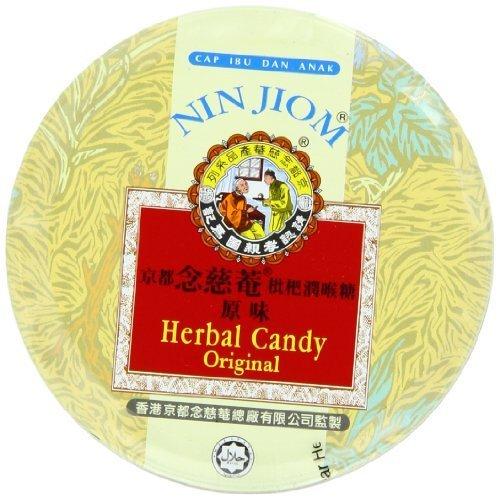 Nin Jiom - Herbal Candy - Original Flavor - Tin (60 G.)