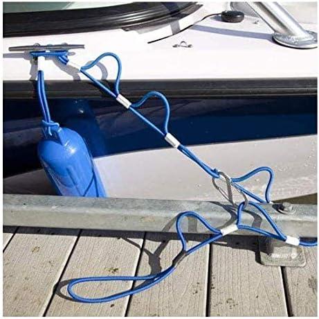 BuoyRope | 2-in-1 Docking Line for Boats - Adjustable Fender Height ...