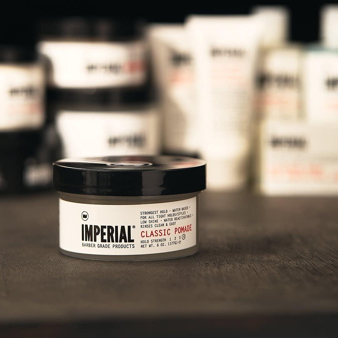 Imperial Barber Classic Pomade 6 oz - Premium Hair Styling Product ...