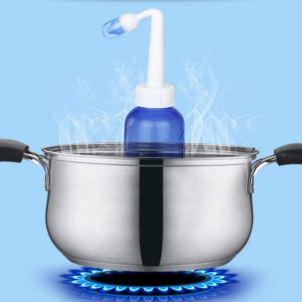 POPETPOP Nasal Neti Pot Kit for Sinus Rinse - 500ml Wash Bottle with ...