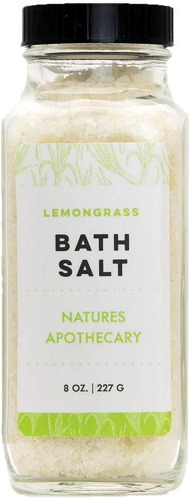 Lemongrass Bath Salt - Dead Sea & Epsom Salt Soak for Relaxation ...