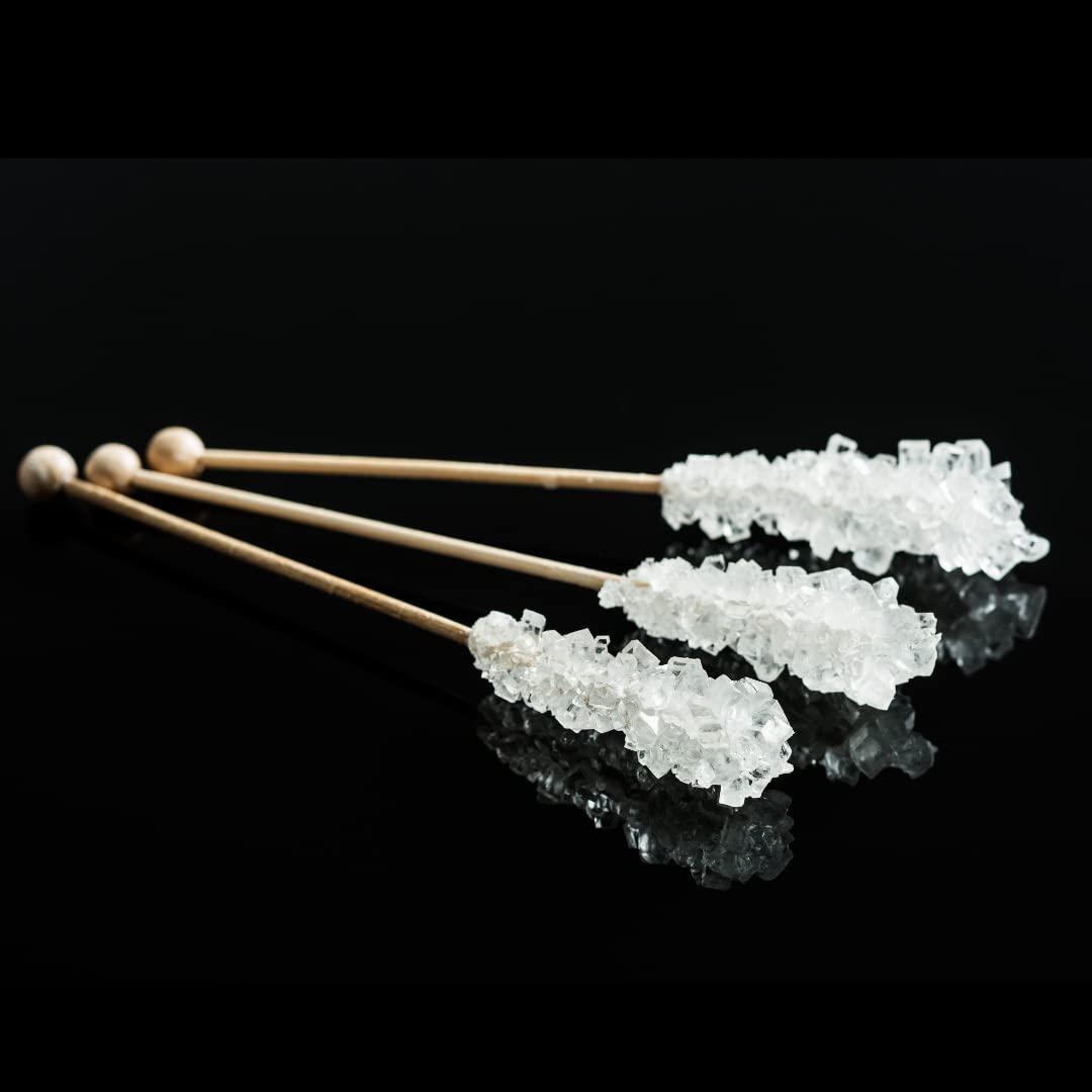 Civilized Coffee Rock Candy Swizzle Sugar Sticks - All Natural, Non-GMO ...