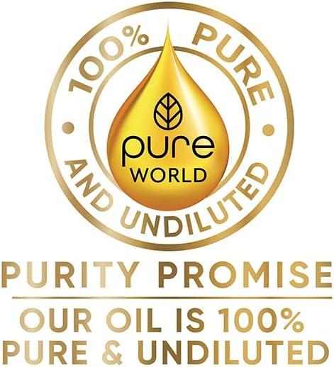 Pure World Natural Castor Oil 1L (1000ml) - Cold Pressed, 100% Pure ...