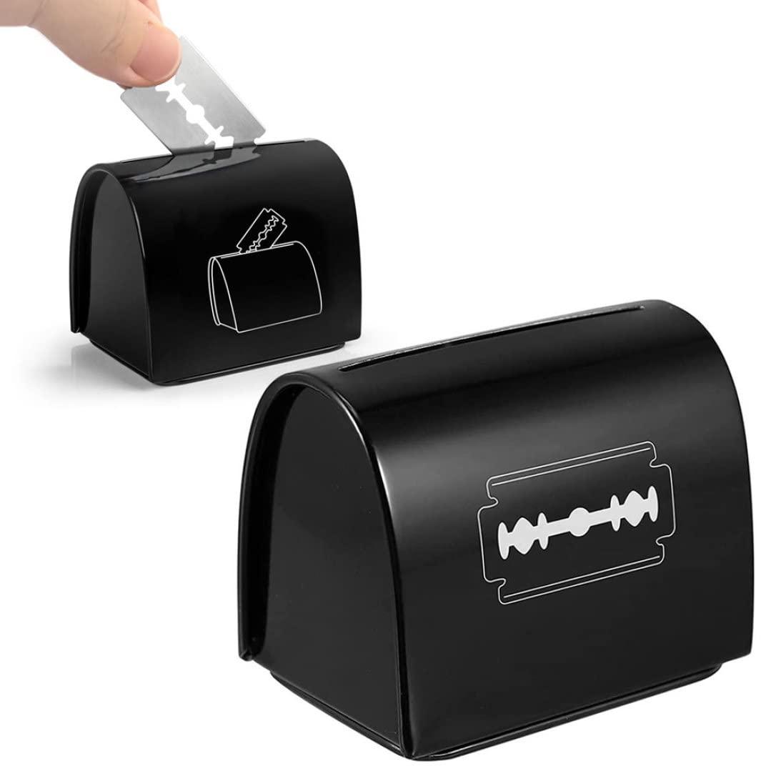 Razor Disposal Case - Safe & Eco-Friendly Sharps Waste Box for Salon ...