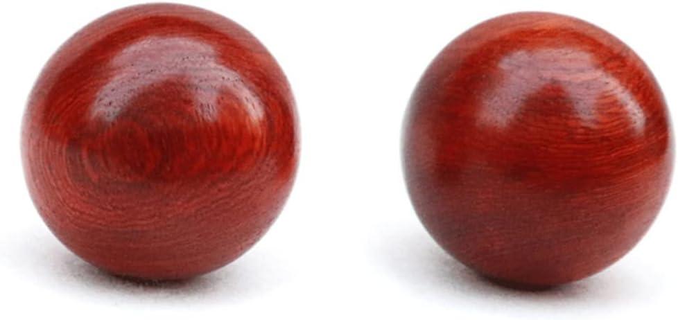 Tovinanna 4-Piece Wooden Massage Balls Set | Baoding Balls for Muscle ...