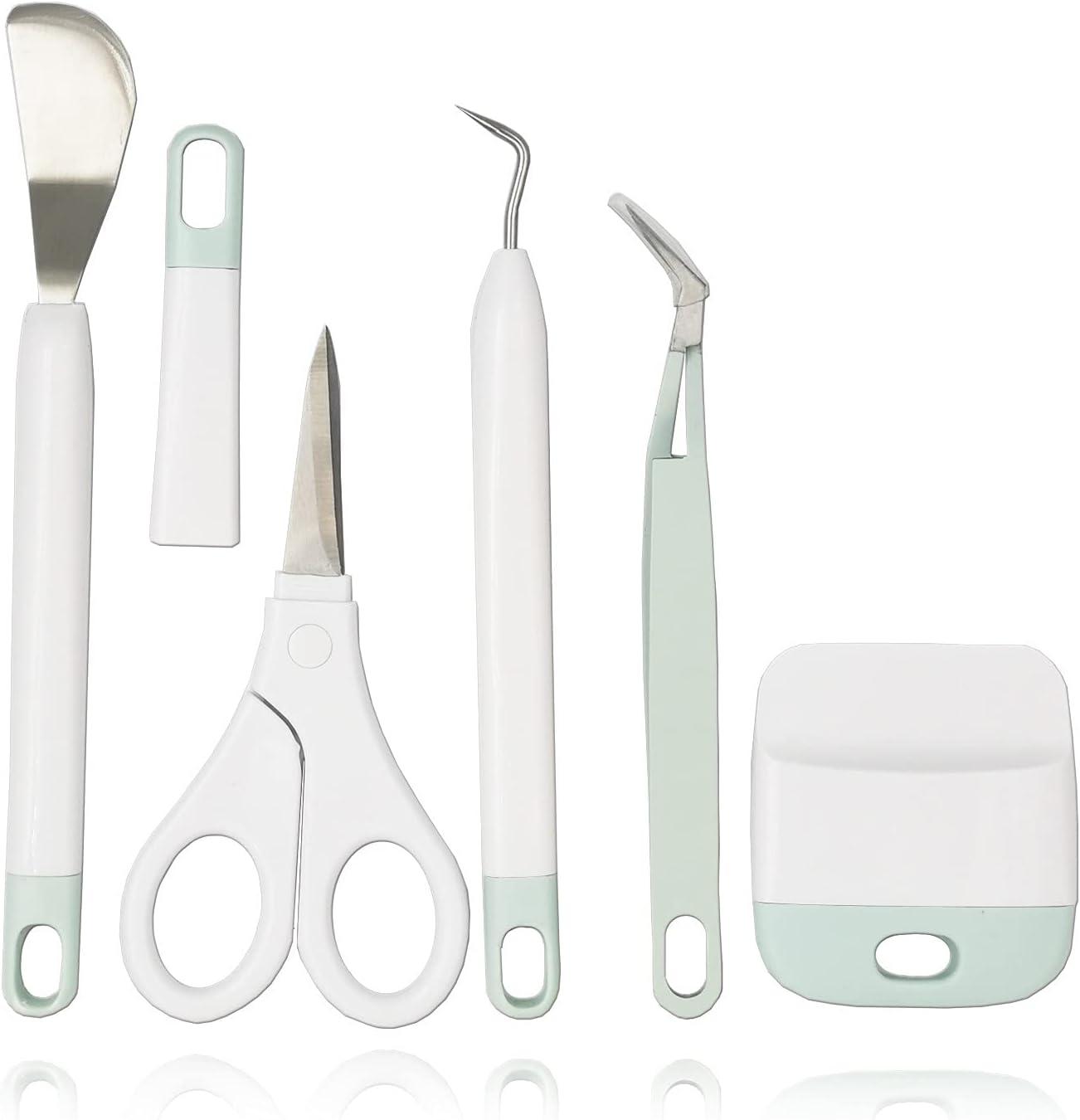 5 PCS Craft Vinyl Weeding Tools Set for Cricut/Silhouette/Oracal Vinyl ...