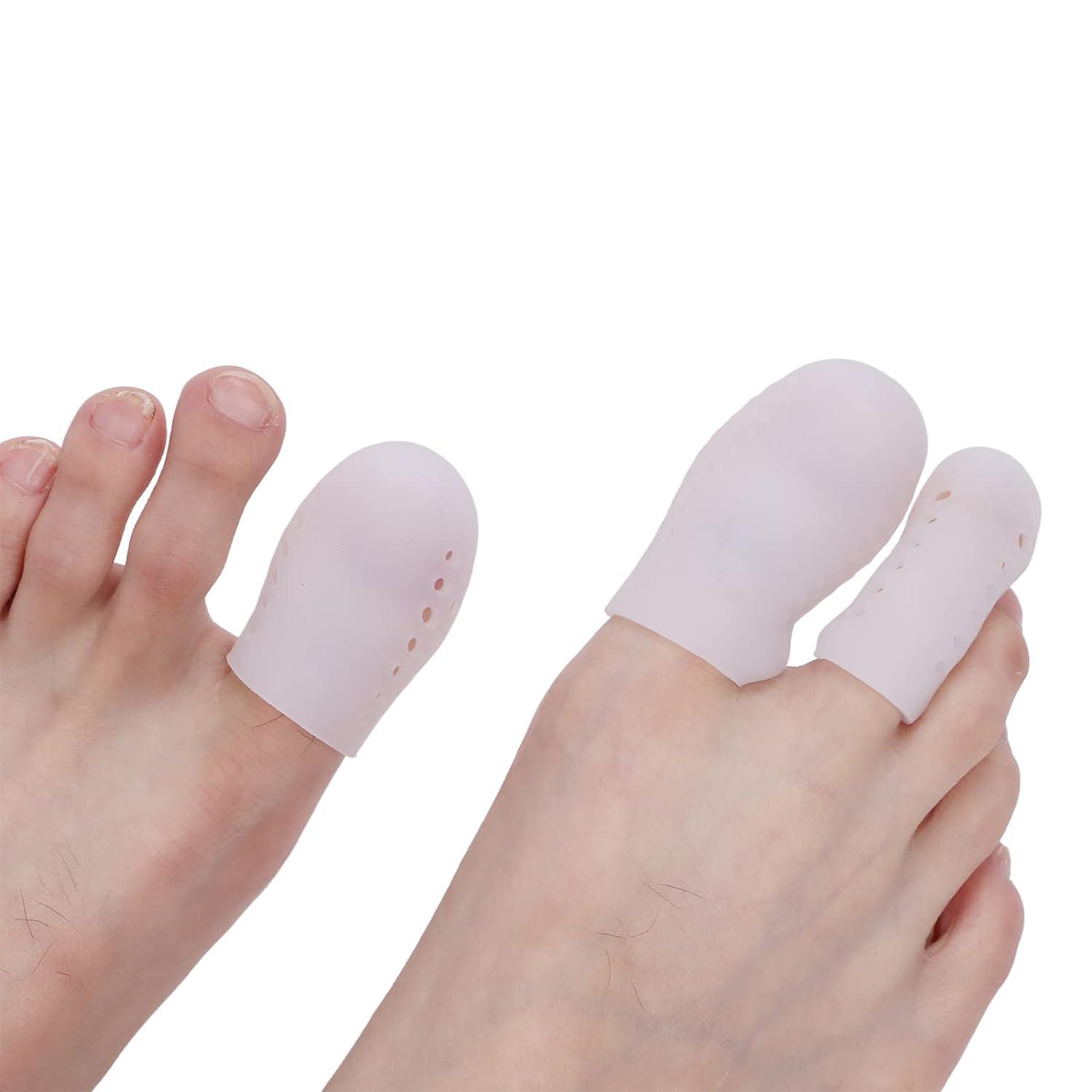 8 Pair Toe Protectors: Reduce Friction, Pain Relief for Hammer Toes ...