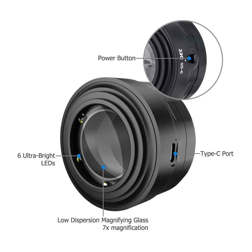JJC 7x Camera Sensor Loupe Magnifier | CCD CMOS Sensor Inspection ...