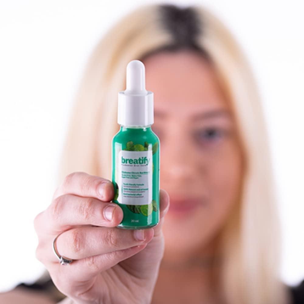 BREATIFY Bad Breath Eliminating Serum 20mL - Convenient Mouth Smell ...