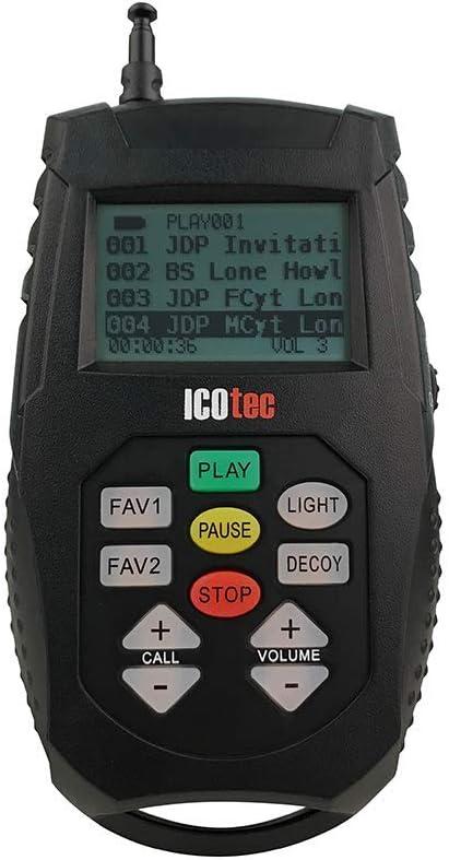 Icotec Hellion Black Programmable Predator Call with 200 Professional ...