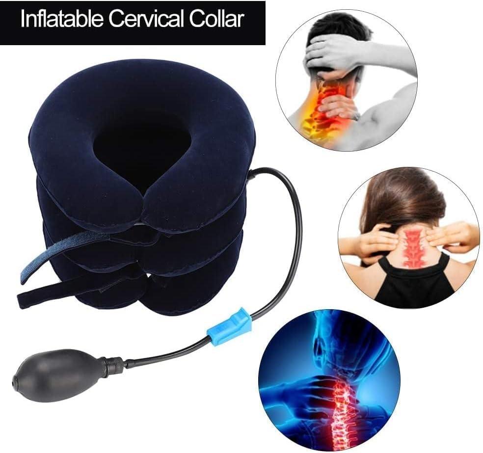 Jlasdr Neck Protection Collar - Breathable Traction Support Bandage for ...